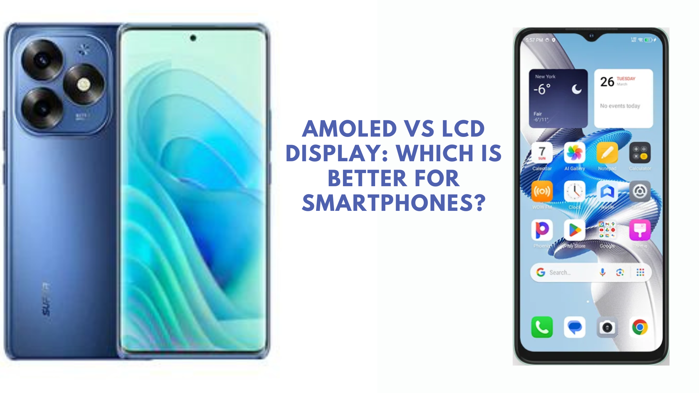AMOLED vs LCD Display: Which is Better for Smartphones? – itel Pakistan