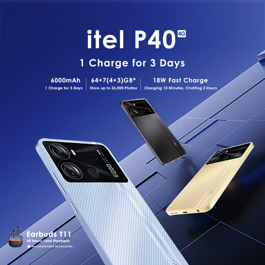 itel New Launch P40 Smartphone Featuring Powerful Performance – itel ...