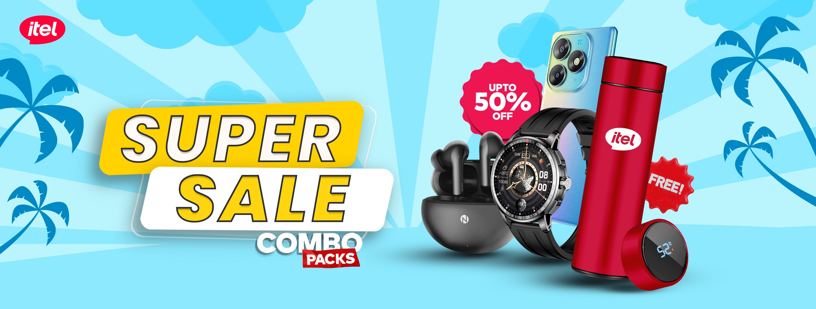 Super Sale Combo Packs – itel Pakistan